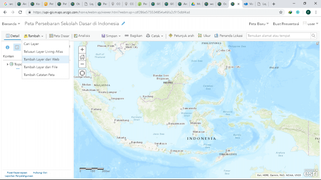 Membuat Peta dengan Arcgis Online (WebMap) - Program Studi Sains ...